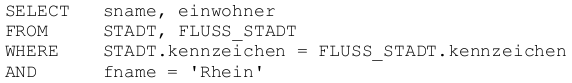 Abfragen mit mehreren Tabellen in SQL
