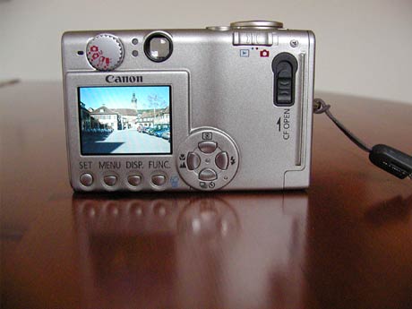 Digitalkamera: Das Display