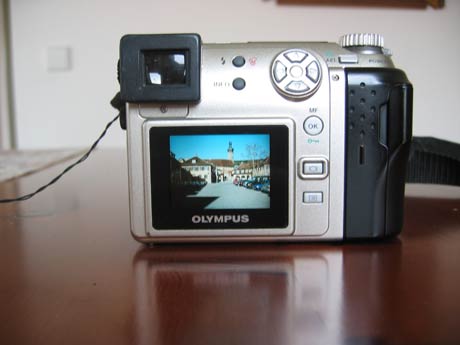 Digitalkamera: Das Display